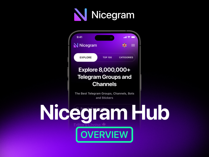 Сatalog of the best Telegram channels – Nicegram Hub